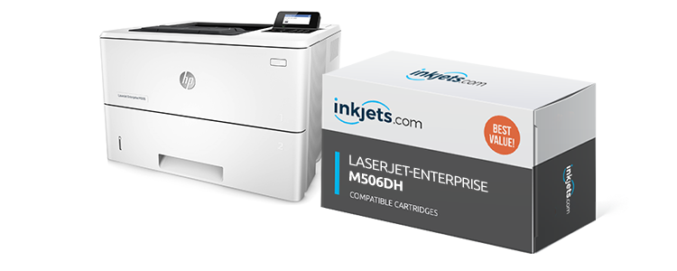 HP LaserJet Enterprise M506dh Toner – Inkjets.com