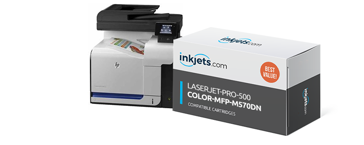 HP LaserJet Pro 500 Color MFP M570dn Toner – Inkjets.com