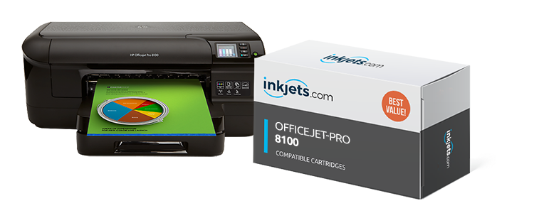 HP OfficeJet Pro 8100 ePrinter Ink – Inkjets.com